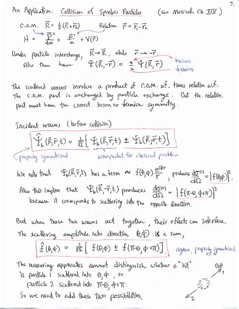Quantum Particle Collisions