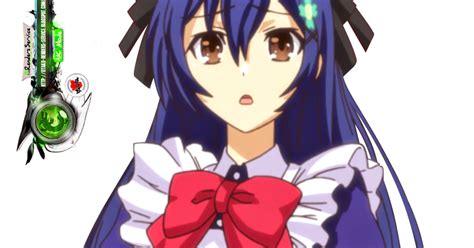 Date A Liveitsuka Shiori Mega Kawaiii Maid Trap Render Ors Anime Renders