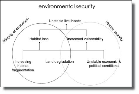 Conceptual Framework For Environmental Security As A Combination Of Download Scientific Diagram