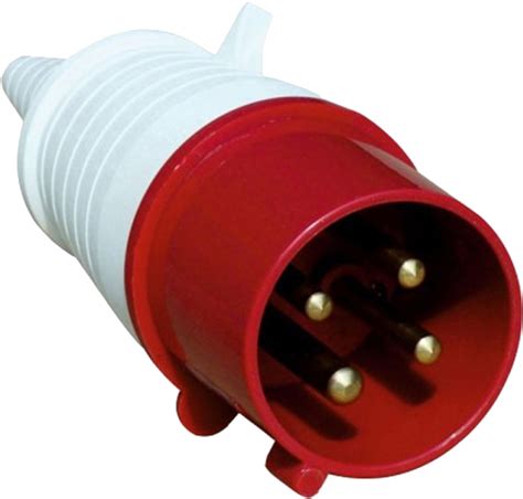 Вилка силовая, переносная ElectrO РС-034 3P+PE 63 А 400 В IP54 – фото ...