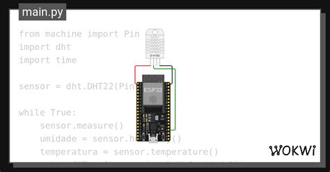 Temperaturaumidade Wokwi Esp32 Stm32 Arduino Simulator