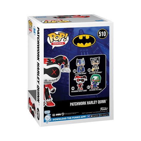 Dc Comics Patchwork Harley Quinn Funko Pop Vinyl Figure 510