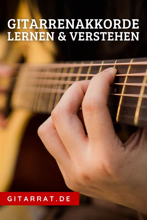 Gitarrenakkorde Lernen Und Verstehen Artofit