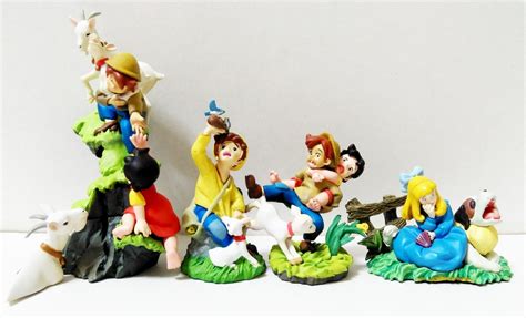 【中古】「ミニヴィネットシリーズ アルプスの少女ハイジ」フィギュア ハイジ ペーター クララ の落札情報詳細 ヤフオク落札価格情報 オークフリー