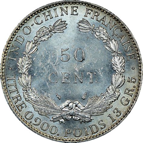 French Indo China Cents Km A Prices Values Ngc