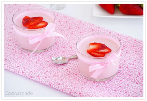 Cocinerando Postre De Fresas