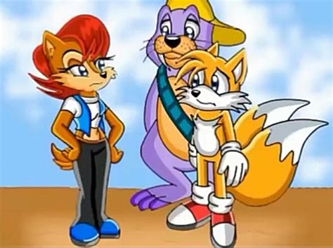 Sonic Gx Sally Acorn Tails And Rotor By Alexey5421 On Deviantart
