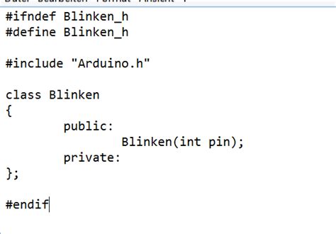 Michaelsarduino Eigene Bibliothek Für Den Arduino Erstellen