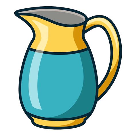 Premium Vector Jug Clipart Cartoon Style Vector Illustration