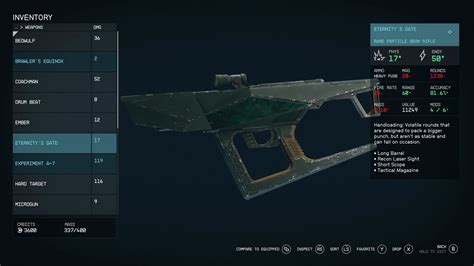 Starfield Weapon Mods Deltias Gaming
