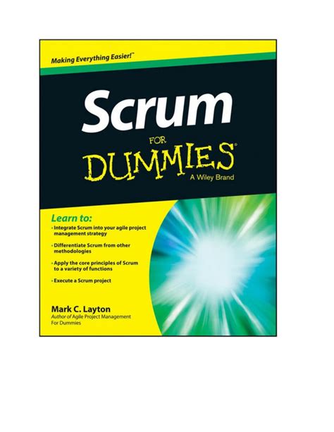 Scrum For Dummies Master Agile Project Management Techniques Expert