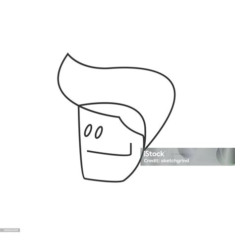 만화 캐릭터 일러스트 마스코트 행복 재미 귀여운 미소 스케치 낙서 기쁨 얼굴 인간 아이들 공휴일에 대한 스톡 벡터 아트 및 기타