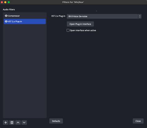 Open VST Plugin Interface Button Doesn T Show Up When OBS Is Installed Under Applications