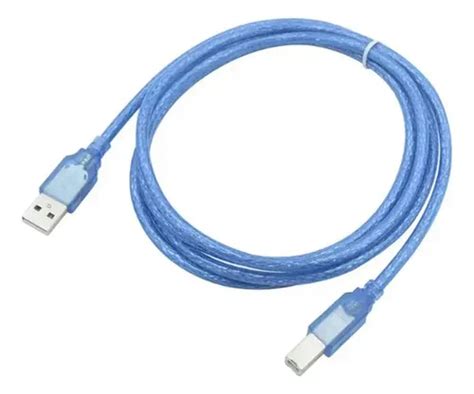 cabo usb tipo a b 1 metro para arduino uno mega impressora mercadolivre