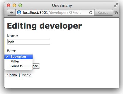 Rails Scaffold To Automatically Do One To Many Relationship Stack Overflow