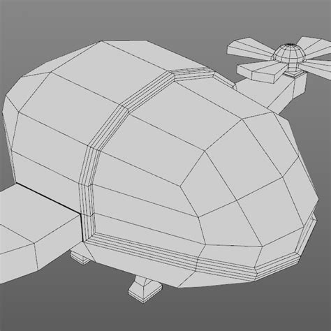 만화 헬리콥터 팩 3d 모델 12 C4d Free3d