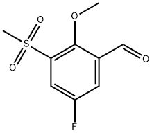 5 Fluoro 2 Methoxy 3 Methylsulfonyl Benzaldehyde 1895356 71 4