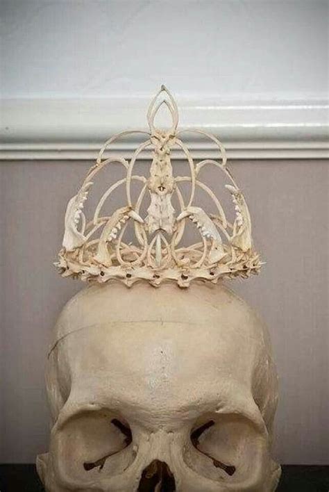 Bone Tiara Skull Art Bone Jewelry Bones