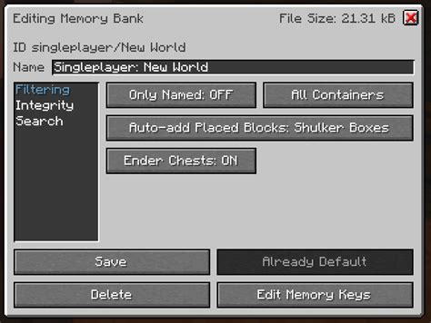 Chest Tracker Gallery Minecraft Mods Curseforge