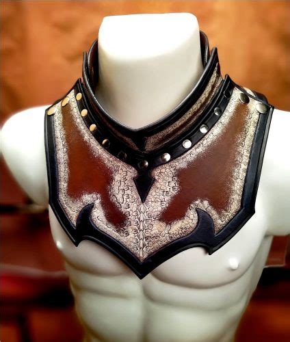 Fantasy Gorget Pattern Prince Armory