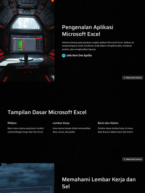Pengenalan Aplikasi Microsoft Excel 3 Pdf