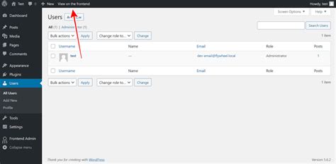 Wordpress Wordpress Create And Manage Users From The Frontend