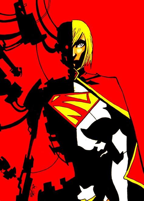 Cyborg Supergirl By Spyder8108 On Deviantart