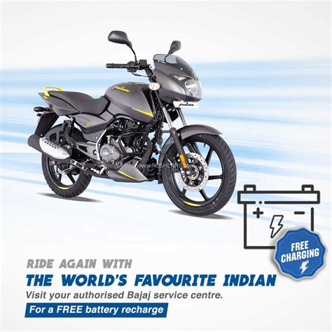 Bajaj Free Battery Recharge Offer Launched Ct100 Platina Pulsar