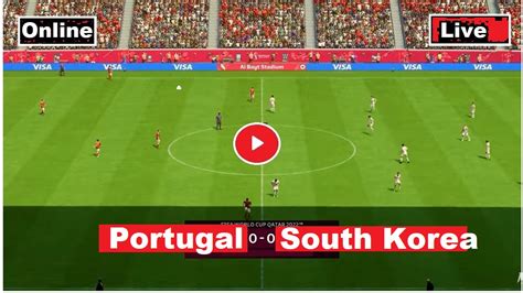 Live South Korea Vs Portugal Kor Vs Por Fifa Football World Cup