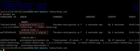 docker compose를 이용한 wiki js 설치하기
