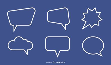 Text Dialog Box 03 Vector Vector Download