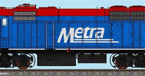 Metra Emd F40ph 2 129 Village Of Wilmette Imgur