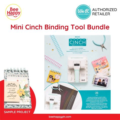 We R Memory Keepers Mini Cinch Binding Tool Bundle Pitch Shopee Philippines