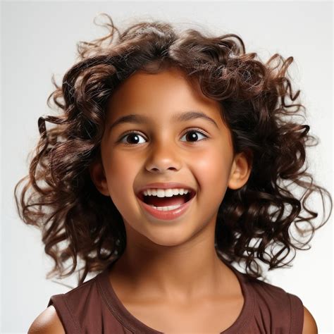 Premium Ai Image Amused Sri Lankan Girl Giggling In Studio