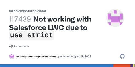 Not Working With Salesforce Lwc Due To Use Strict Issue