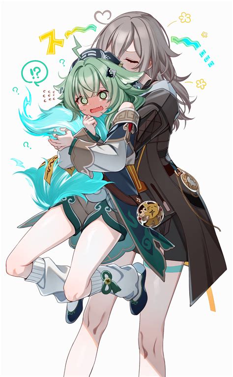 Trailblazer Stelle And Huohuo Honkai And More Drawn By Yodare