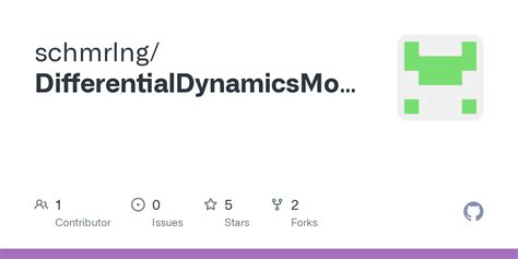 Github Schmrlng Differentialdynamicsmodels Jl