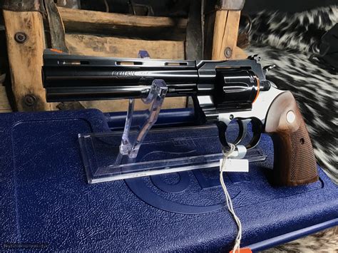 New Colt Python Blued 6 Inch Beauty 357 Mag Cased