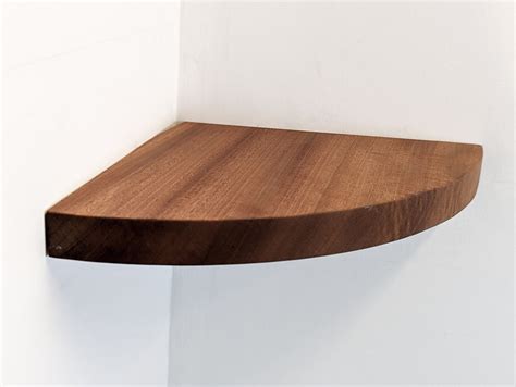 Floating Corner Shelves In Thick Oak Solid Wood Nookwoodworking