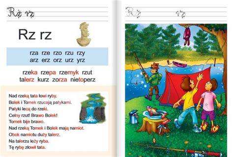 Elementarz czytamy metodą sylabową kolorowe ilustracje Alicja Karczmarska Strzebońska Greg