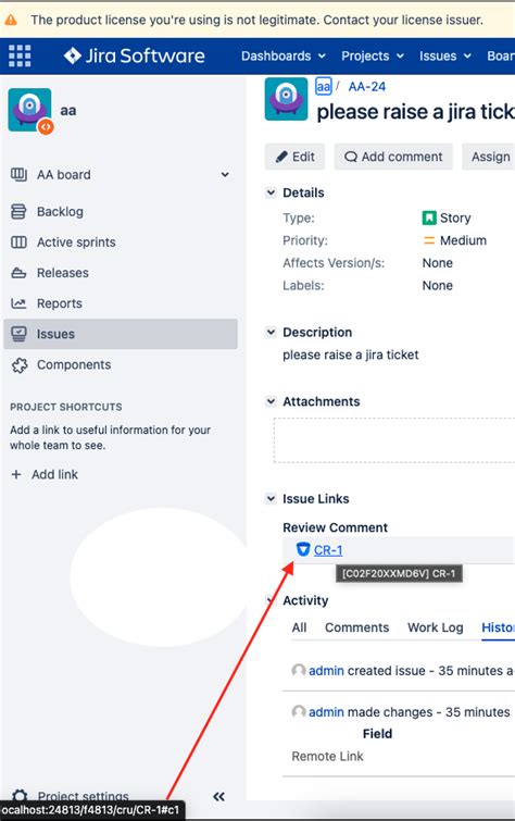 Unable To See Crucible Remote Link In Jira Issue Screen Jira