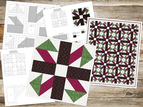 Digital PDF Quilt Block Patternquilt Block Jack In The Etsy