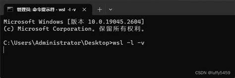 Wsl L V无反应解决办法 Csdn博客