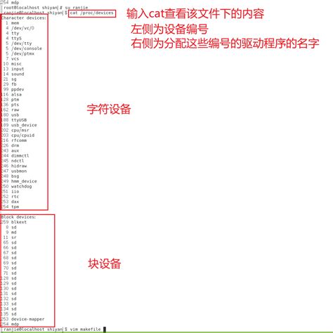 Linux设备管理基础 Acwing