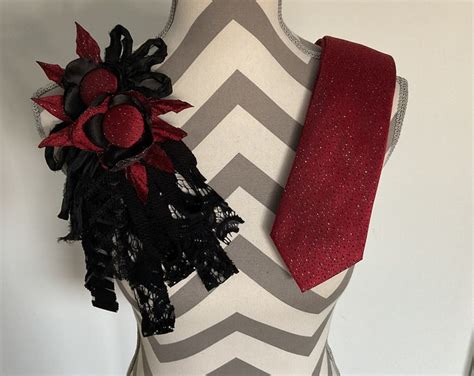 Burgundy Rain Danceupcycled Fabric Flower Pinbroochcorsagewearable