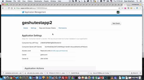 Create A Twitter App Youtube