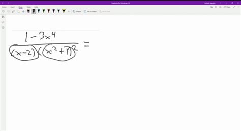 SOLVED Write Out The Form Of The Partial Fraction Decomposition Do