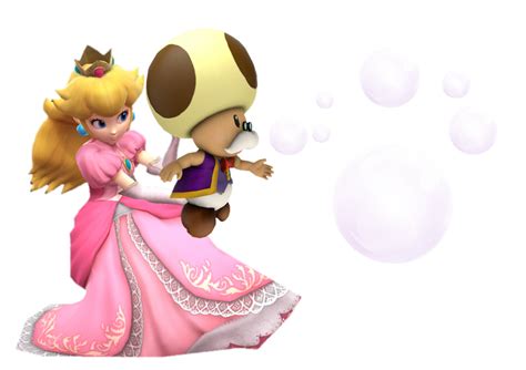 Princess Peach Putting People To Sleep With Toadsw By