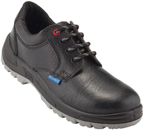 Neosafe A5021 Fiber Toe Grain Leather Safety Shoe Price In India Buy