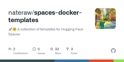Github Naterawspaces Docker Templates 🚀🤗 A Collection Of Templates